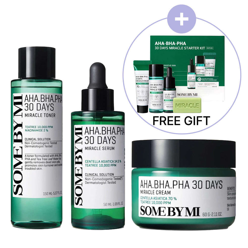 [SOMEBYMI] DAILY ROUTINE SET (Toner 150ml + Serum 50ml + Cream 60ml ...